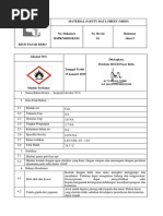 MSDS Alkohol 70%: Bahaya dan Penanganan | PDF