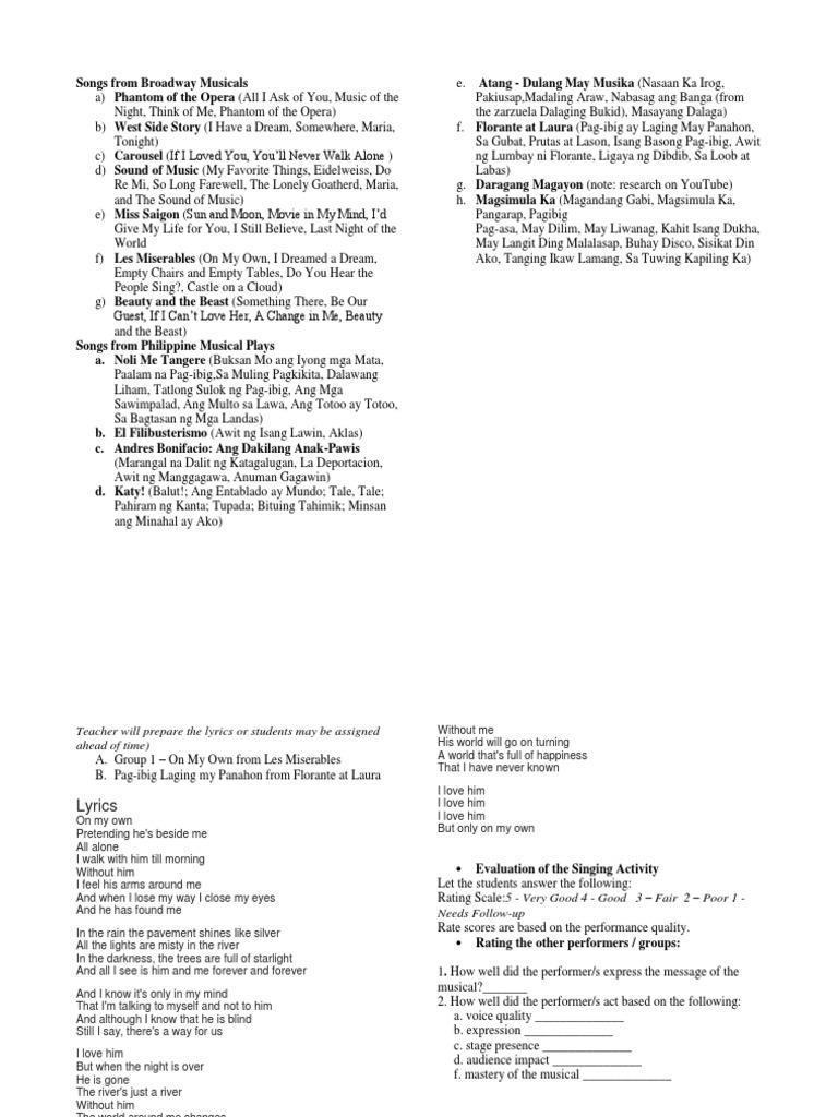 Music | PDF | Performing Arts | Entertainment (General)