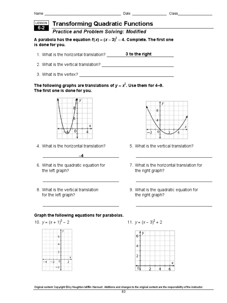 Graphing Quadratic Functions 5 | PDF | Quadratic Equation | Algebra