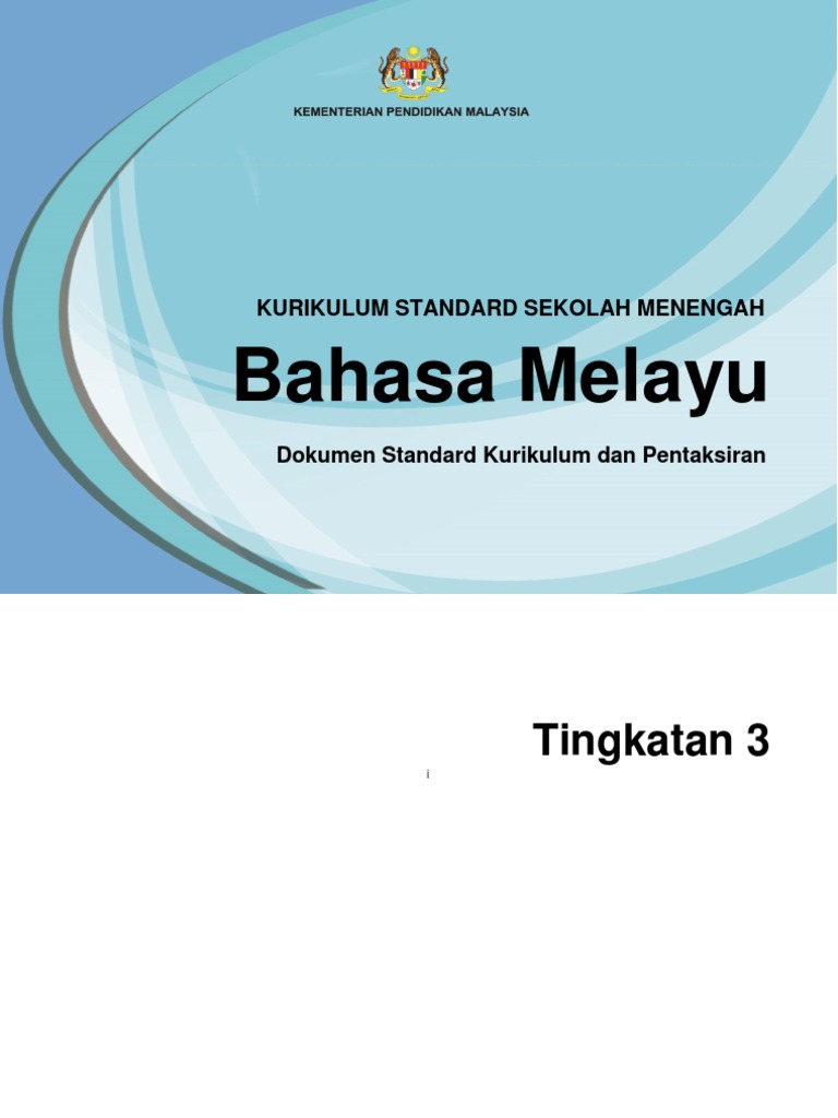 DSKP KSSM BM T3 | PDF