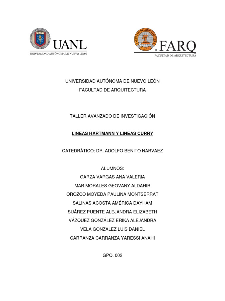 Lineas Hartmann | PDF