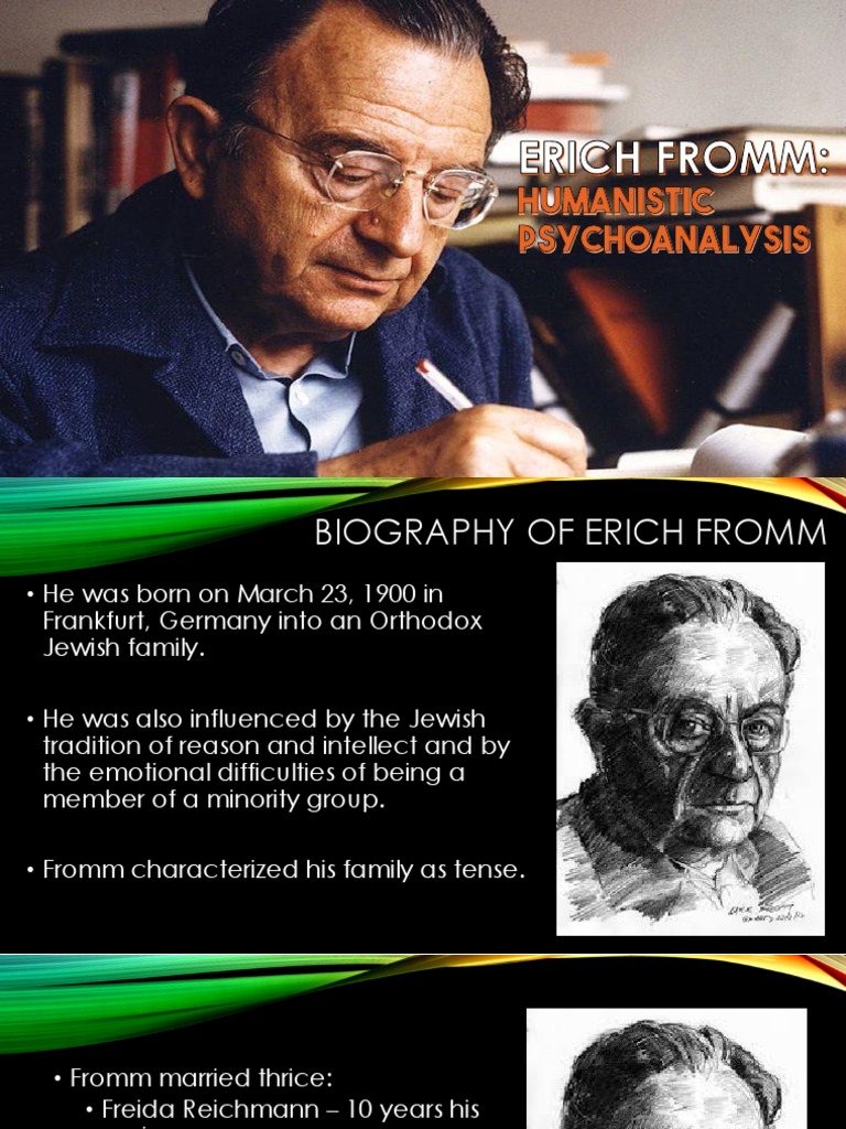 ERICH-FROMM Theories | PDF
