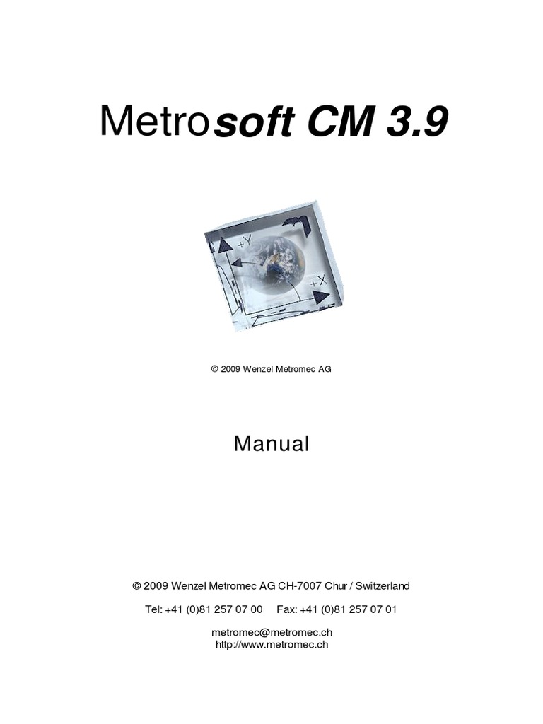 CMM Machine Manual PDF | PDF
