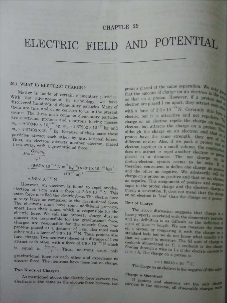 Electric Field | PDF