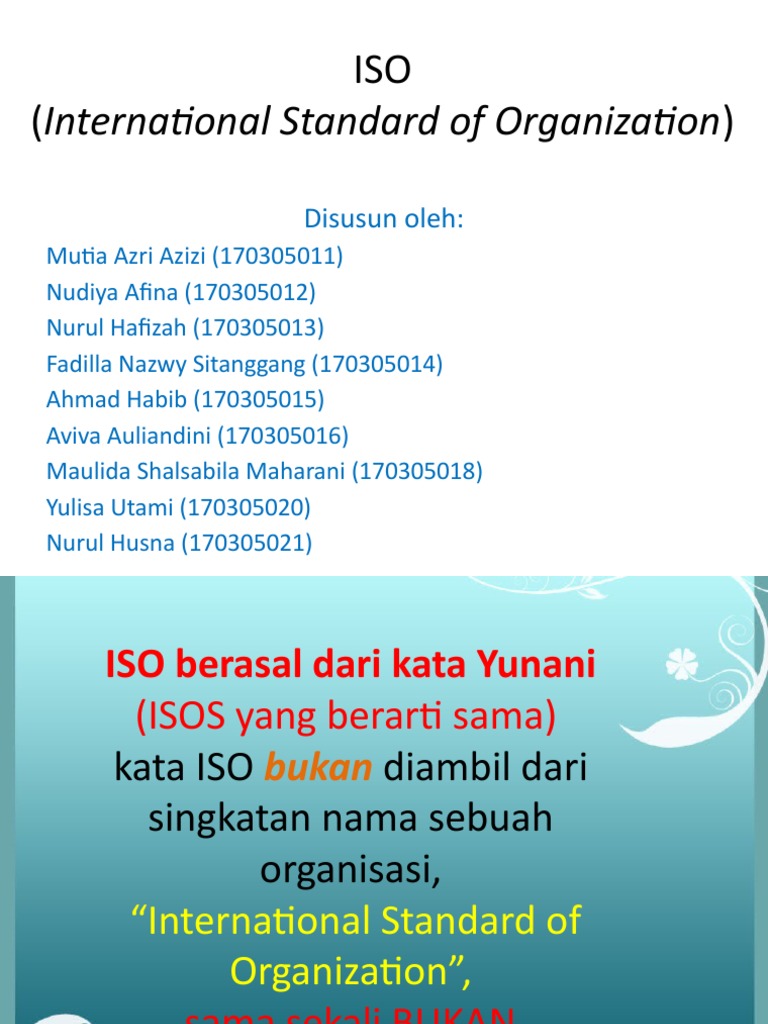 ISO | PDF