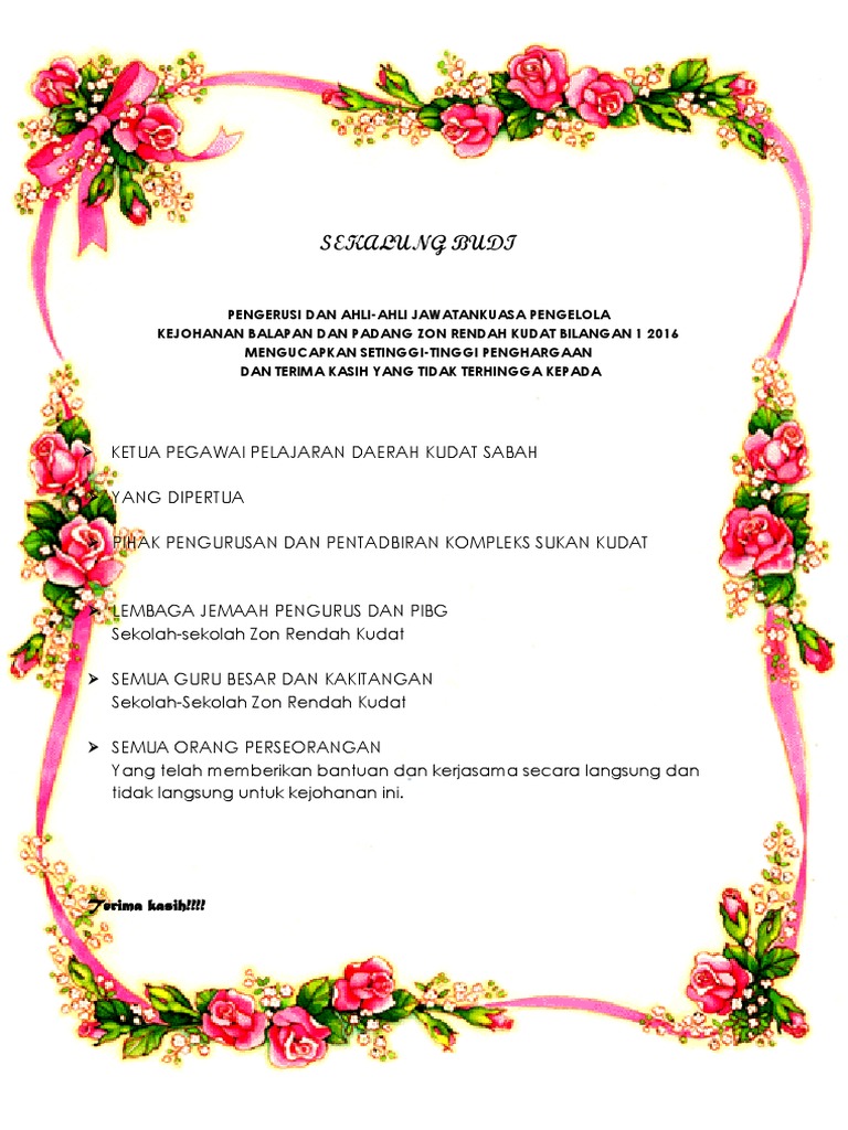 Documents - Tips - Buku-Program-Sukan-Sekolah-Zon-Nusajaya - EDIT | PDF