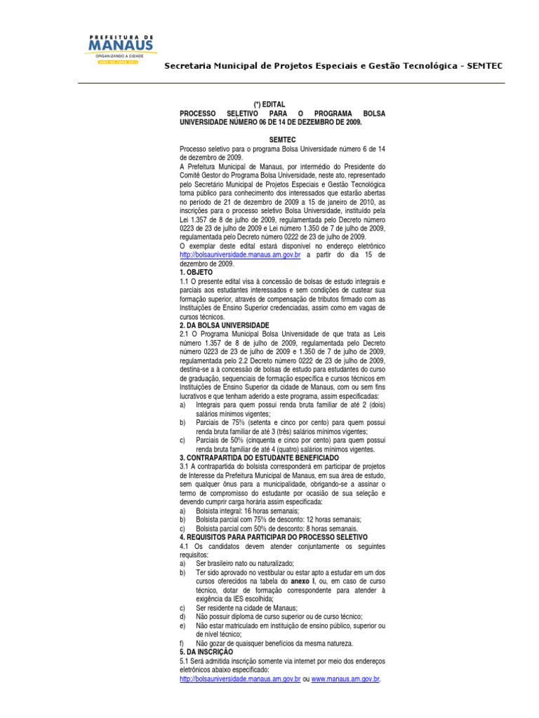 Edital Retificado | PDF | Engenharia | Engenharia da Computação