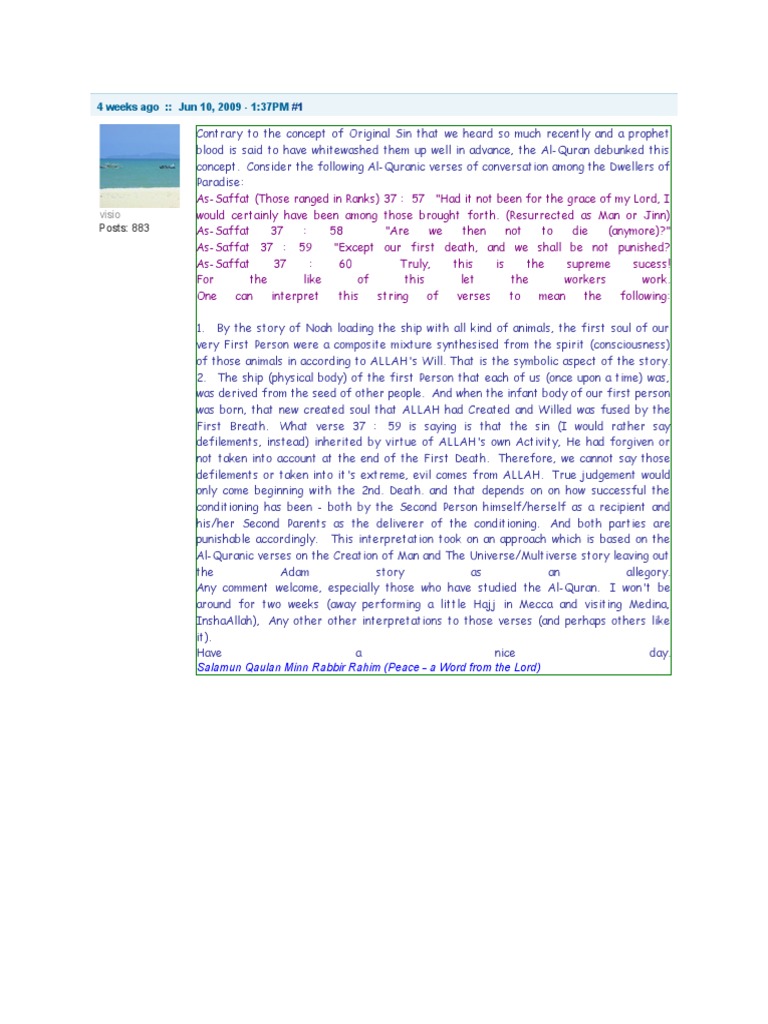 Concept of Original Sin | PDF | Original Sin | Religious Belief And ...