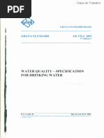 SANS 241 SA Drinking Water Standard | PDF | Bacteria | Drinking Water