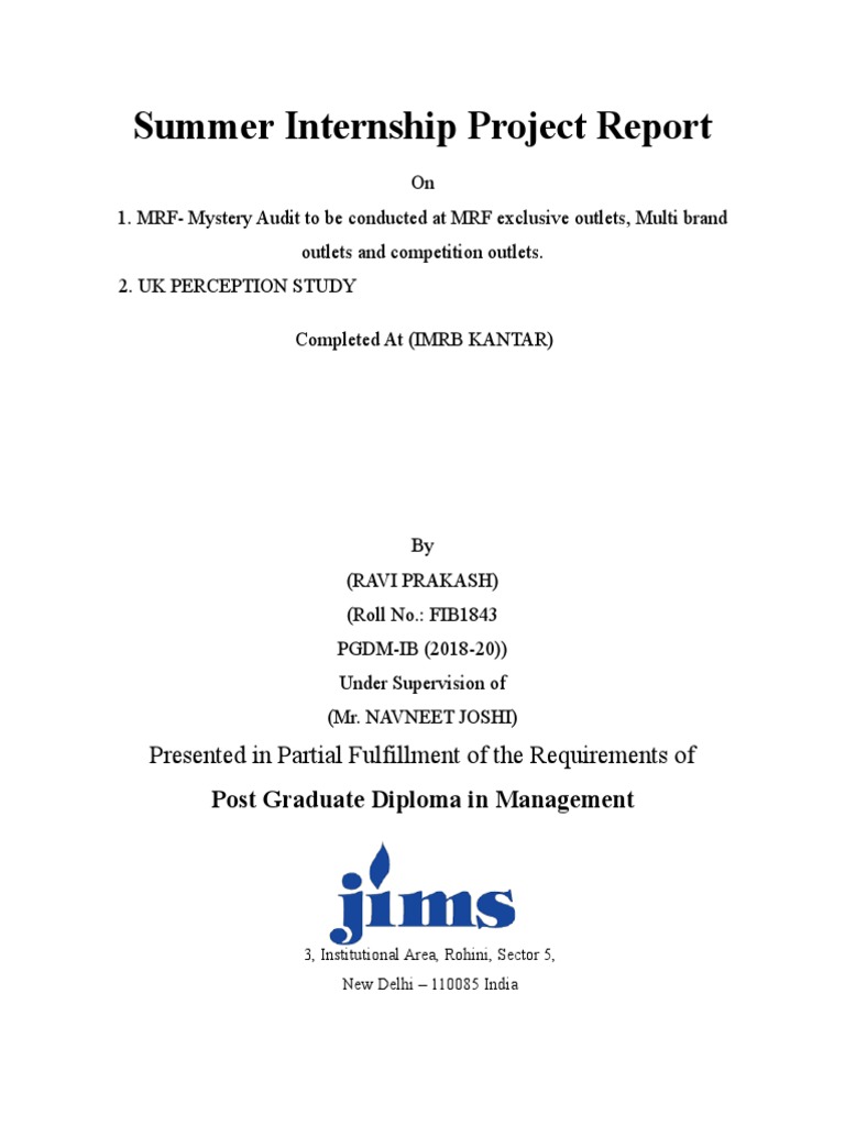 Sip Report Imrb Kantar | PDF
