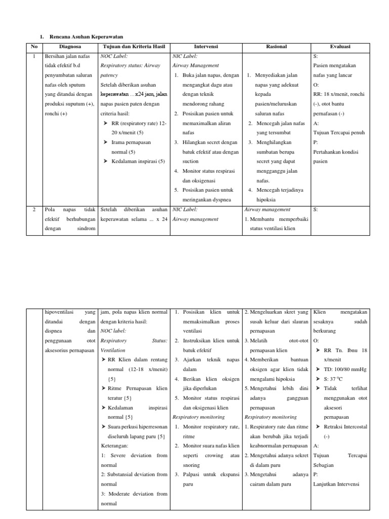Askep Efusi Pleura | PDF