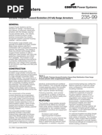 TRIDELTA Surge Arresters Brochure | PDF | Insulator (Electricity ...