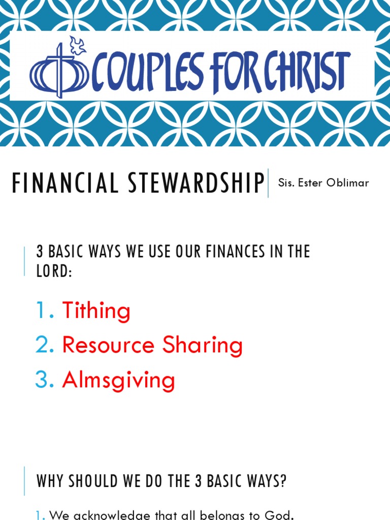 Financial Stewardship | PDF