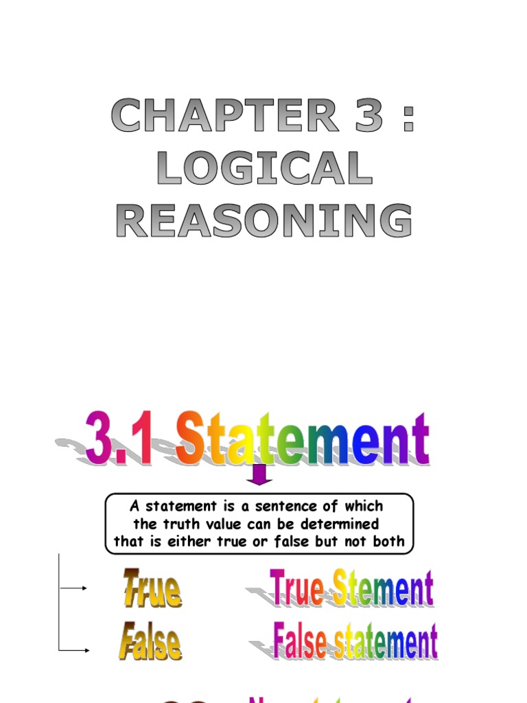 Logical Reasoning | PDF