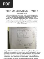 Difference Between Making Way and Underway | PDF | Ships | Water Transport