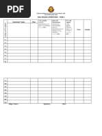 Dance Competition Score Sheet Template | PDF