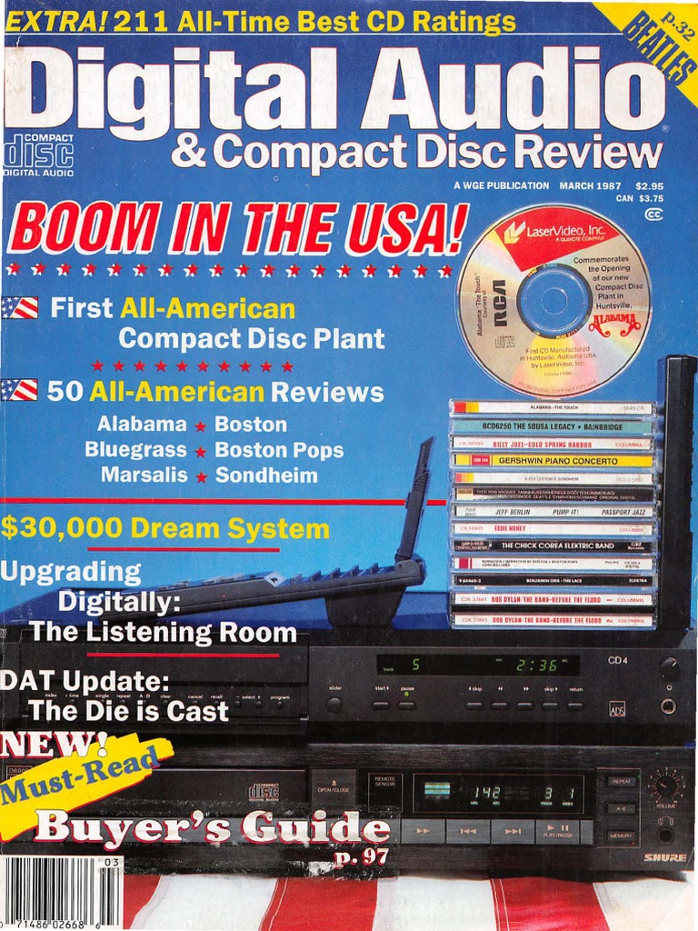 Digital Audio & Compact Disc Review 03-1987 PDF | PDF