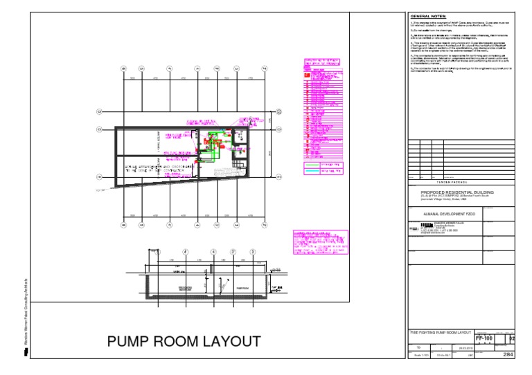 Ff-100-Pump Room Layout-Ff-300 | PDF