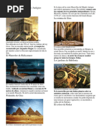 Triptico 7 Maravillas | PDF