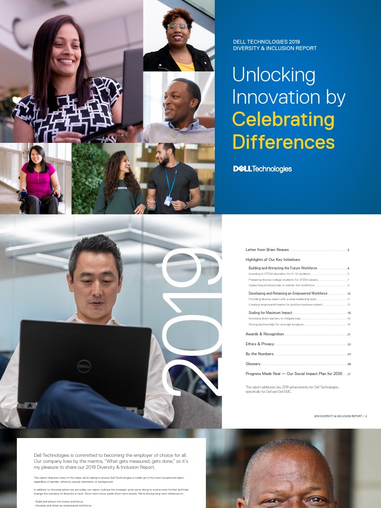 Dell Technologies 2019 Diversity and Inclusion Report | PDF | Computers