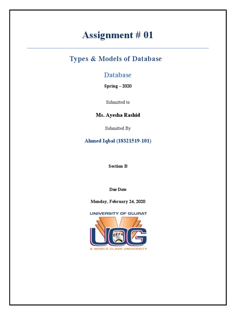 Types of Databases PDF | PDF