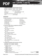 Prepare 3 Workbook Answer Keys | PDF