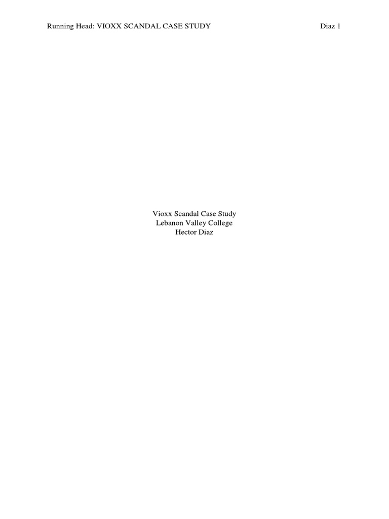 Merck Case Study 1 | PDF