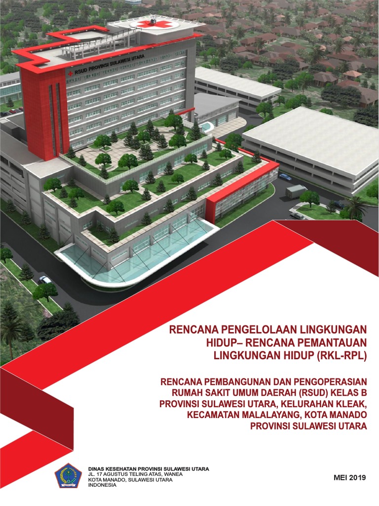 Sulawesi Utara Dokumen RKL RPL RSUD Kelas B | PDF