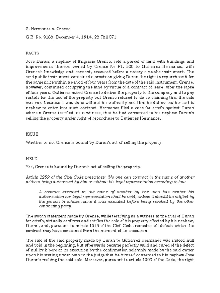 OBLIGATIONS and CONTRACTS Case Digests | PDF