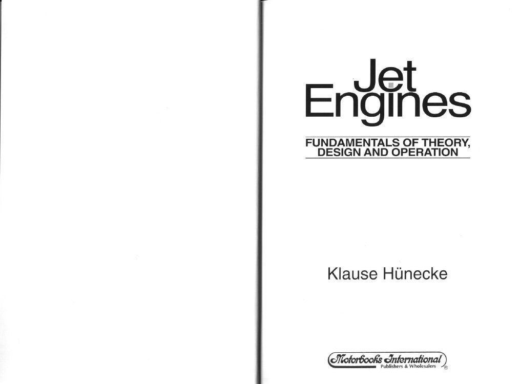 Jet Engine Fundamental of Theory Design Operations | PDF