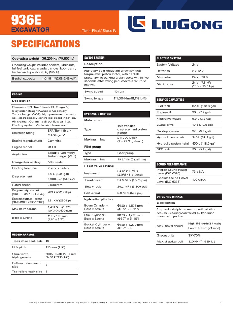 Hex A4 LG 936e Spec 0 | PDF