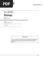 Generic Examination Paper Cover Sheet | PDF