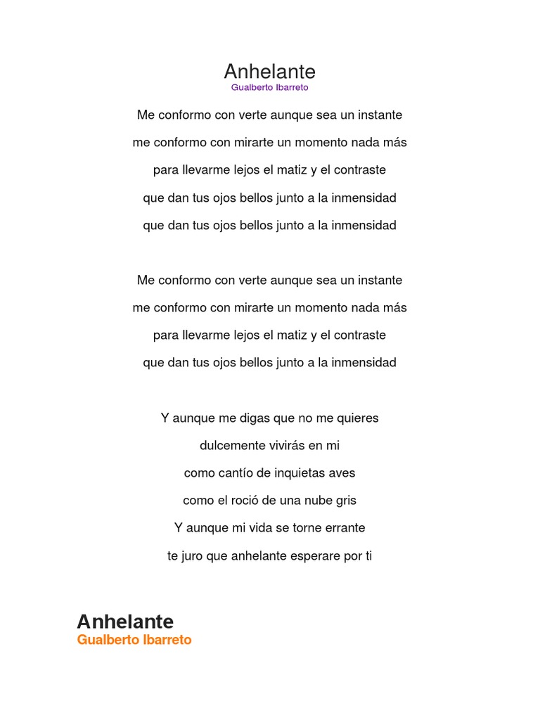 Anhelante BUENA | PDF