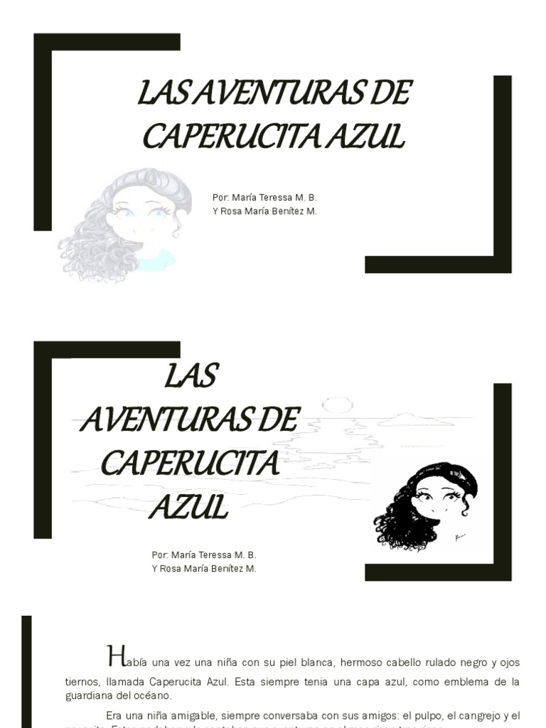 Las Aventuras de Caperucita Azul | PDF | Ocio