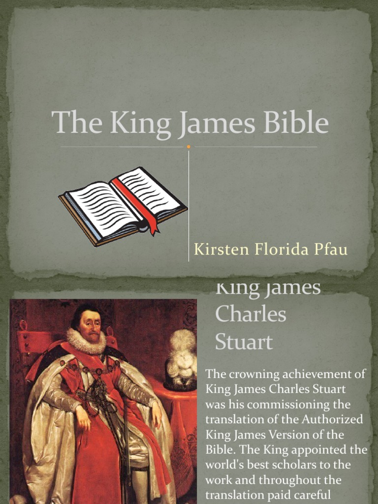 The King James Bible | PDF | King James Version | Versions Of Literary ...