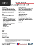 ZEMCOAT Skimcoat Technical Data Sheet 2020 | PDF | Paint | Plaster