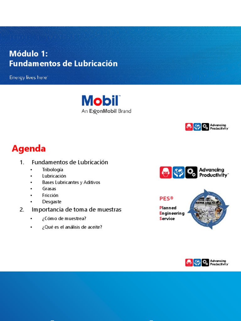SMCG - Modulo 1 - Fundamentos de Lubricacion | PDF | Lubricante | Temperatura