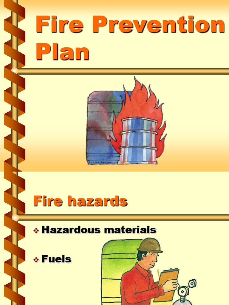 Fire Prevention Plan | PDF | Fires | Fire Safety