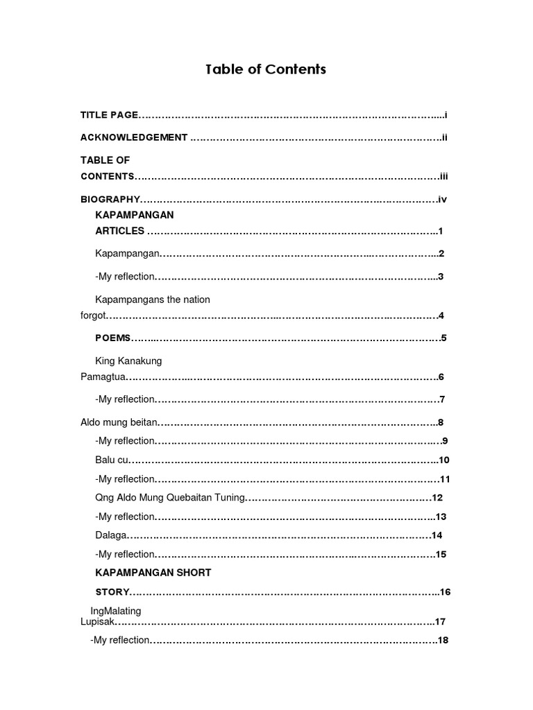 Table of ContentsKIT | PDF | Computers