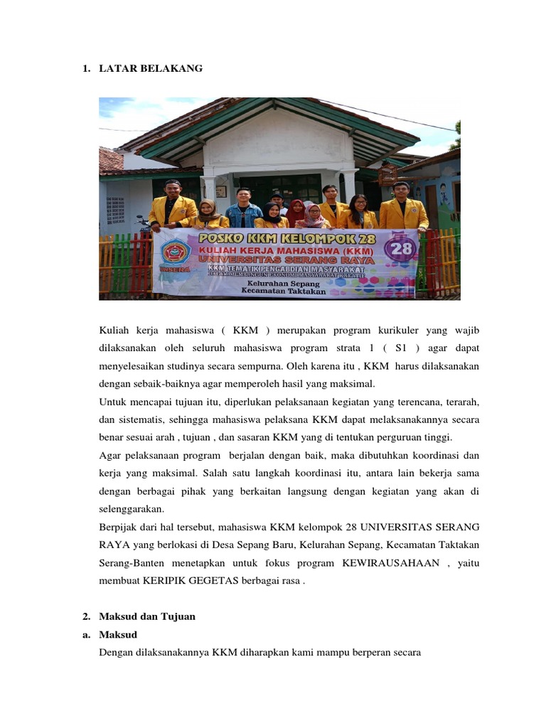 KKM: Kewirausahaan Keripik Gegetas | PDF | Memasak, Makanan, & Anggur
