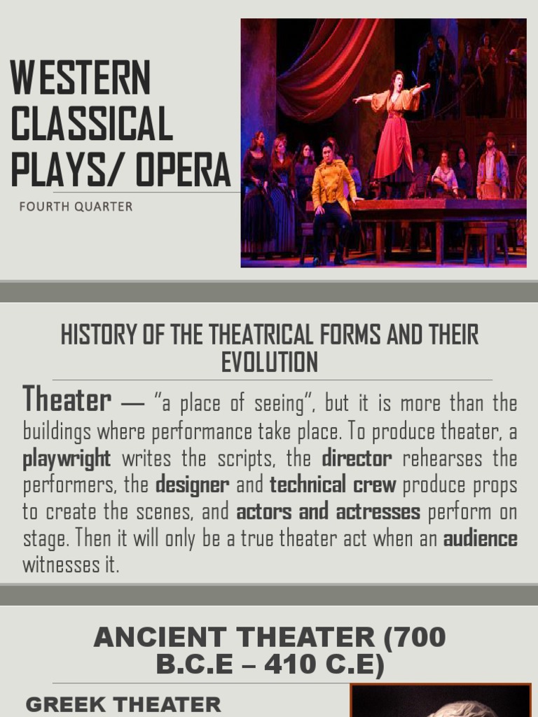 Lesson 4 1 - Ancient Greek Theater | PDF | Greek Tragedy | Theatre