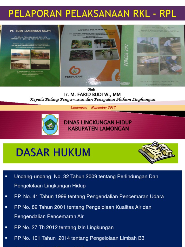 Materi Teknik Pelaporan RKL RPL | PDF