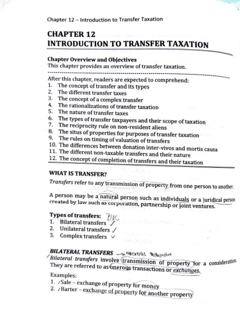 Transfer Tax | PDF