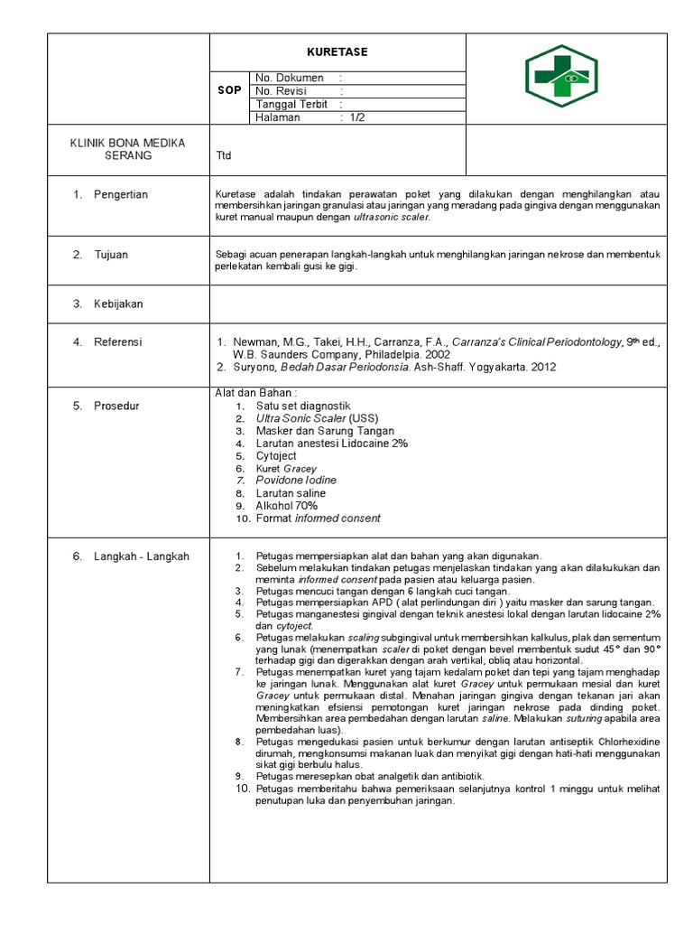 SPO Kuretase | PDF