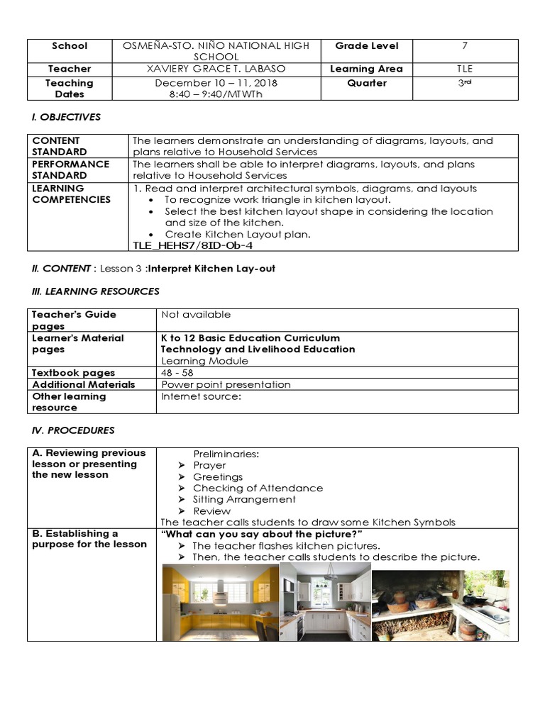 Lesson Plan TLE 4 Grading 3 | PDF | Career & Growth | Language Arts & Discipline