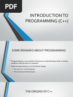 Chapter 1: Introduction To BASIC Programming: Programming Language ...