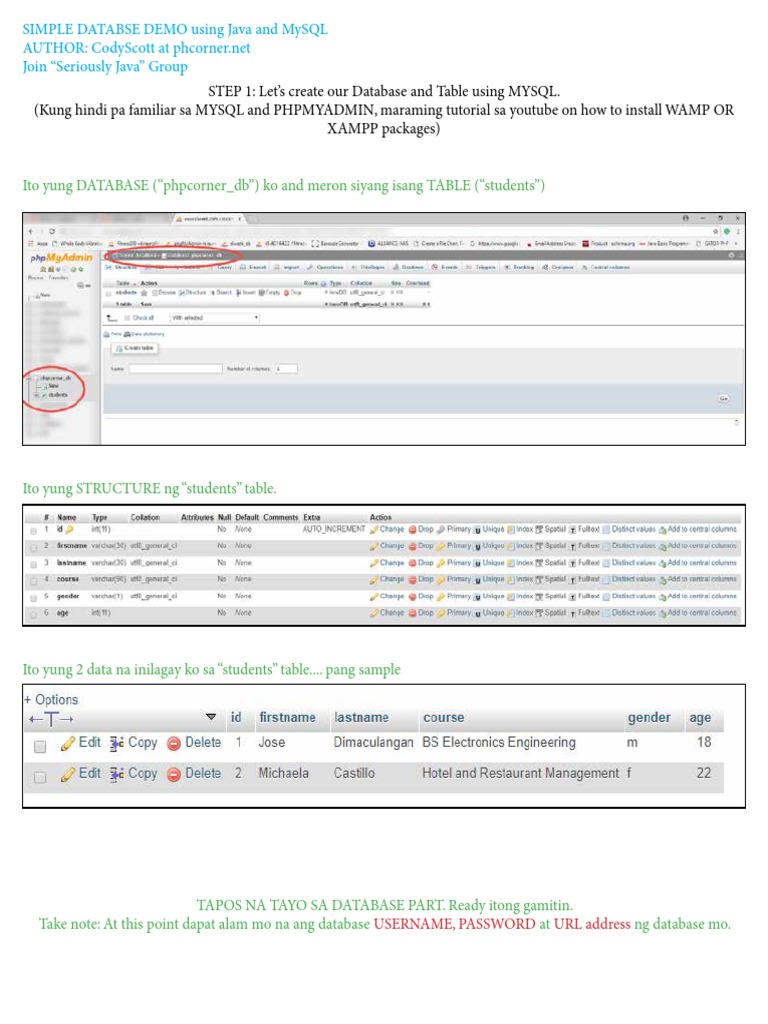 Simpledb Demo Java | PDF | Databases | Java (Programming Language)