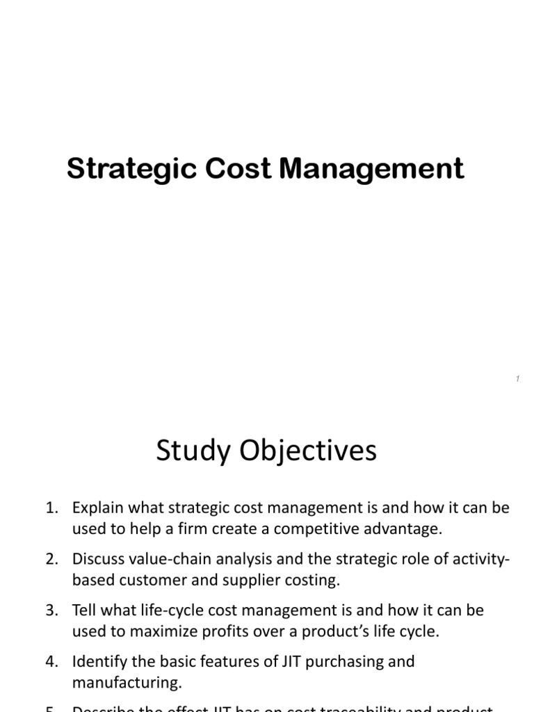 SCM | PDF | Cost Accounting | Supply Chain Management