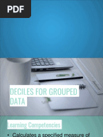 Detailed Lesson Plan Deciles For Grouped Data | PDF | Interpolation | Beehive
