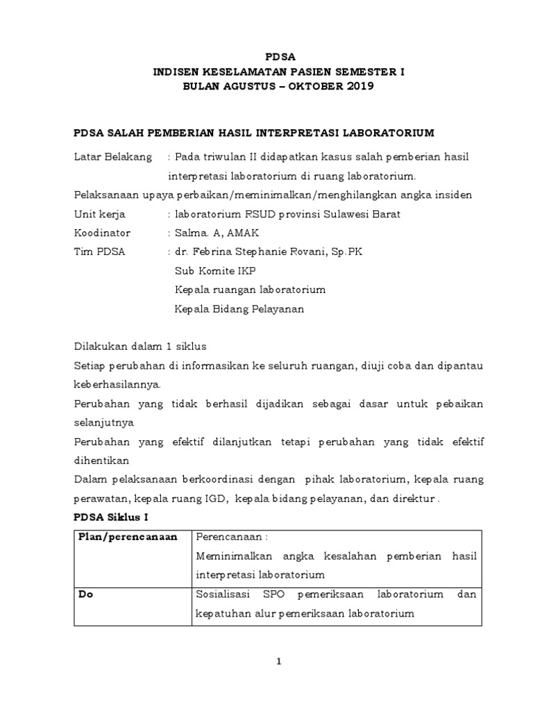 PDSA RCA IKP Semester II 2019 | PDF